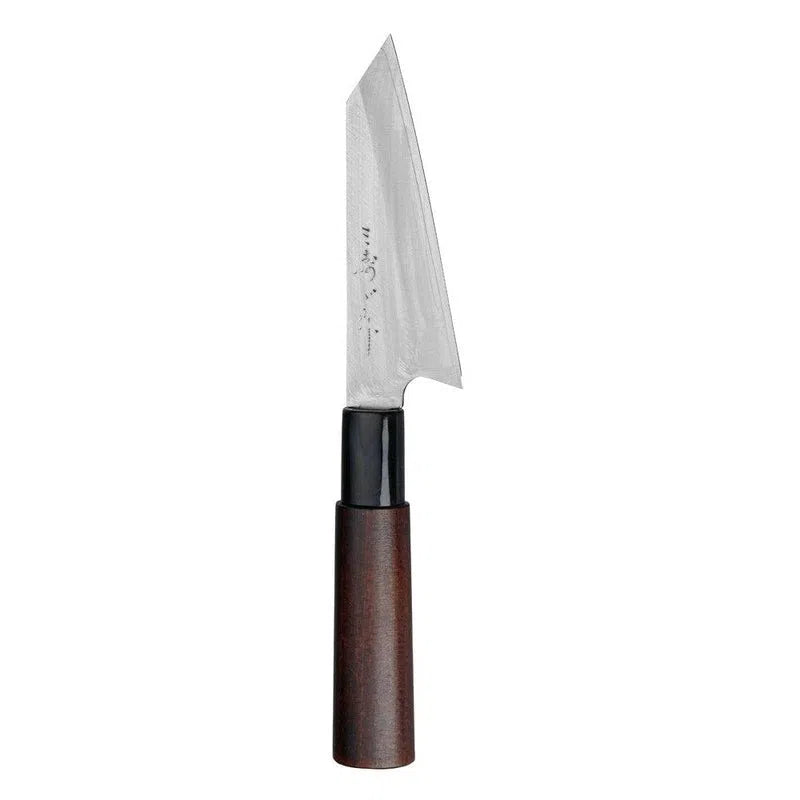 Mujun Klein Mes Tweekantig Geslepen VG-10 Staal - 10.5cm – Konro.nl
